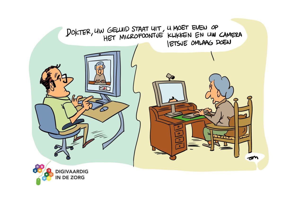Cartoons gebruiken over digitale vaardigheden? - Buro Strakz
